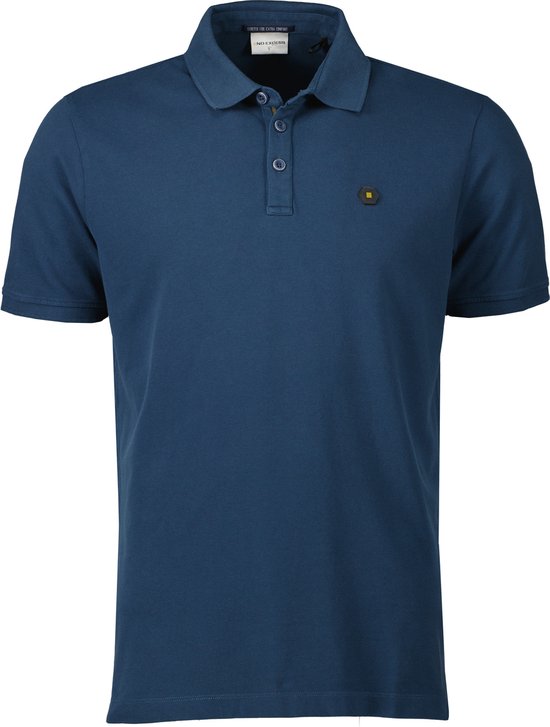 No Excess Polo - Modern Fit - Blauw - L | bol.com