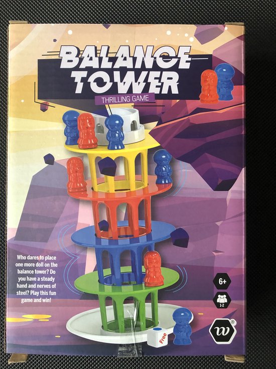 Balans toren | Balance tower | Het leukste behendigheidsspel | Games | bol