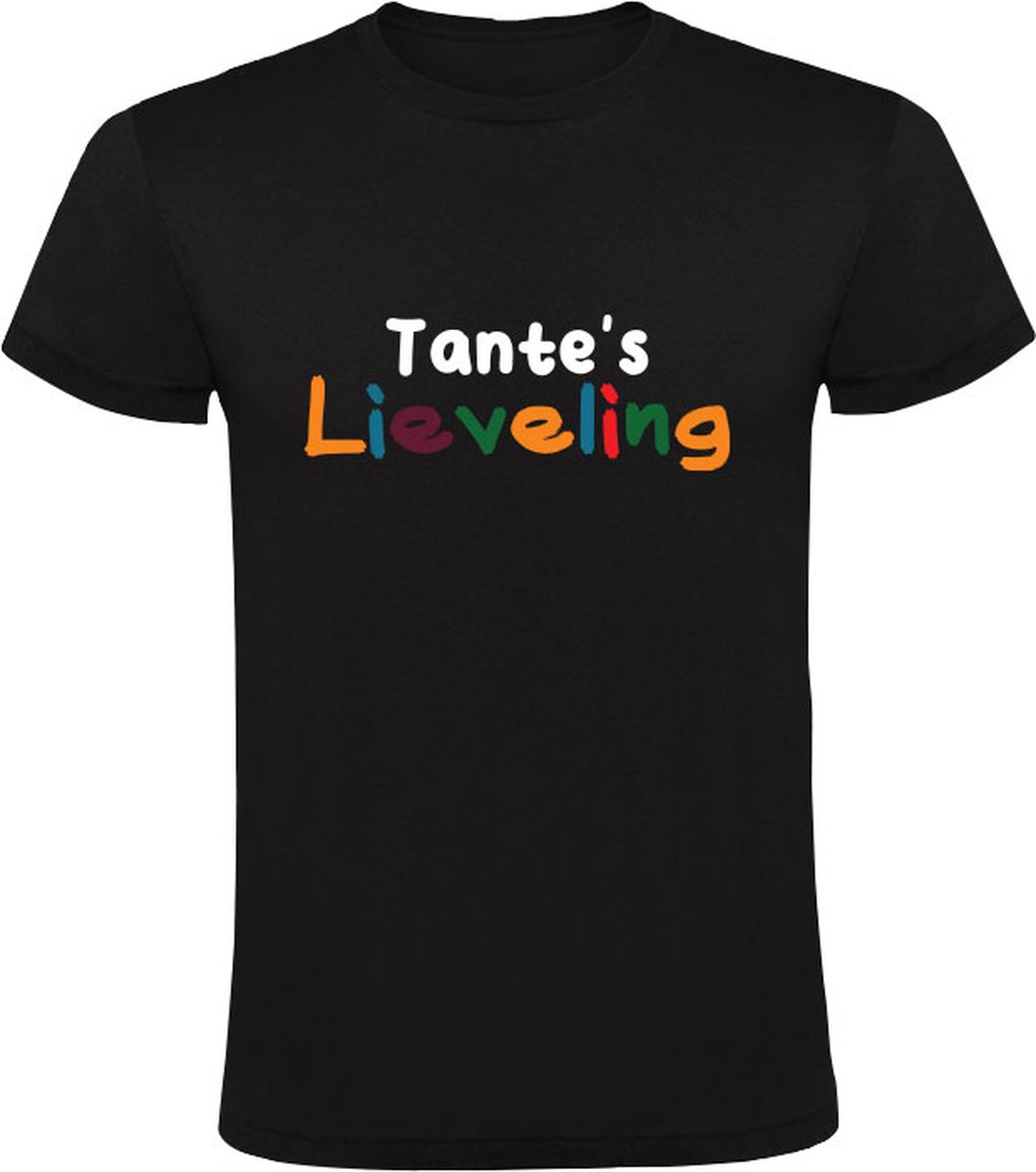 Tante's lieveling Kinder T-shirt 116 | familie | family | tante | bol.com