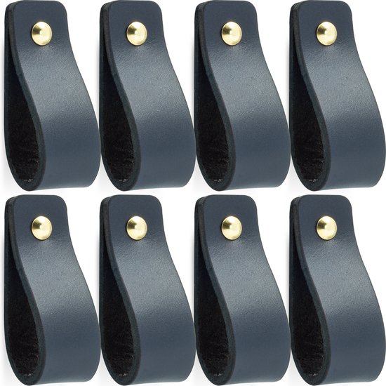 Buffel&Co Leren Handgrepen – Meubelgreep – Handvaten Kast – Keukengreep ...