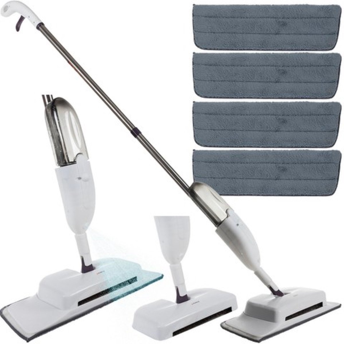 YUNICS Dweil Met Spray - Schoonmaak Dweilsysteem - Vloerwisser ...