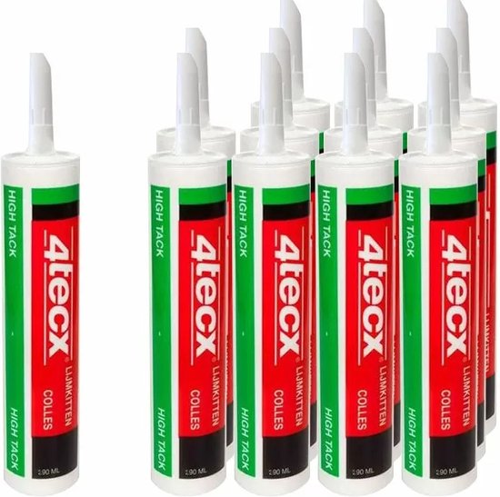 4TECX High Tack Wit 290 ml 12 stuks | bol