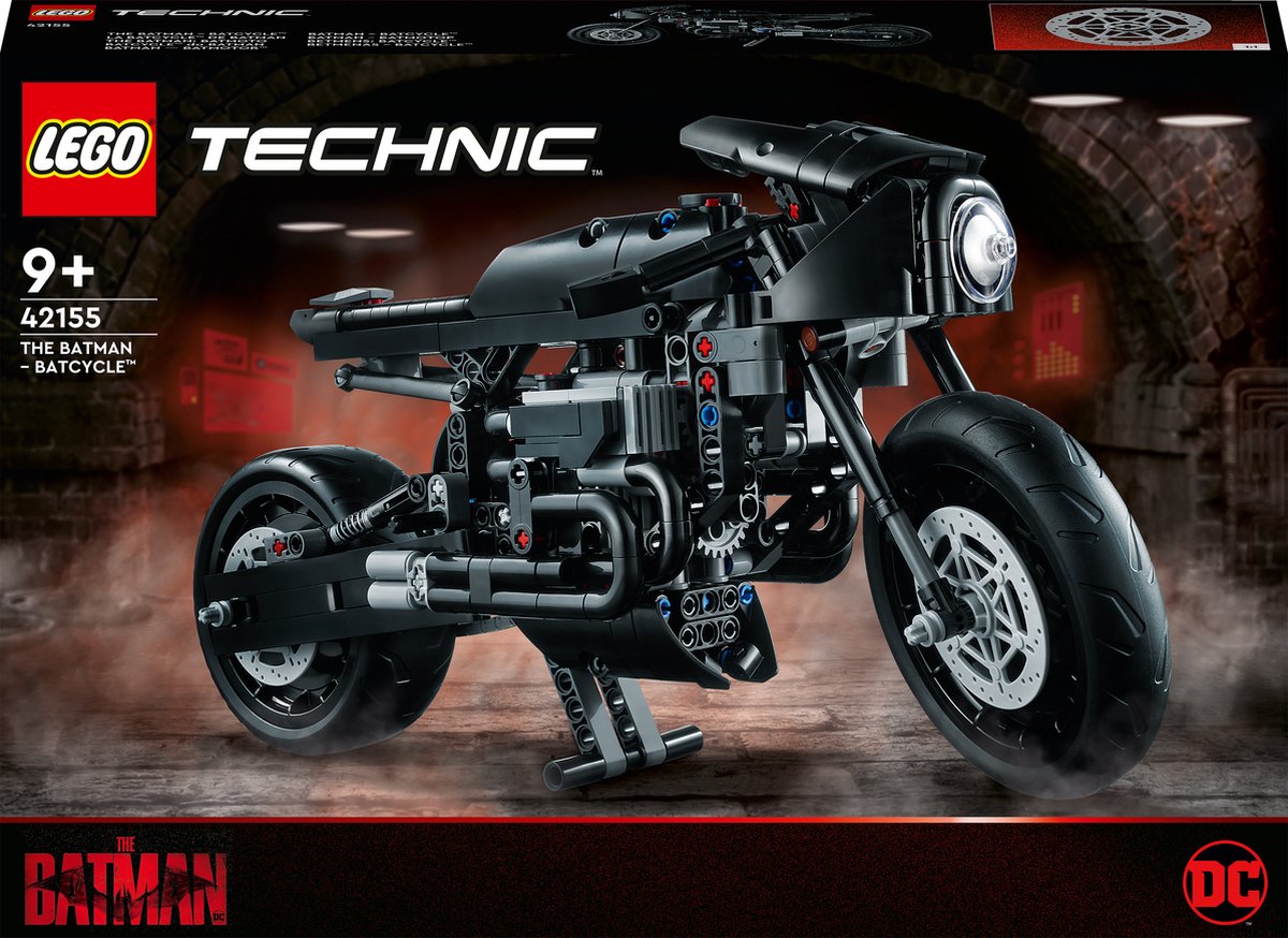 LEGO Technic The BATMAN- BATCYCLE Schaalmodel Motor Bouwkit - 42155 ...