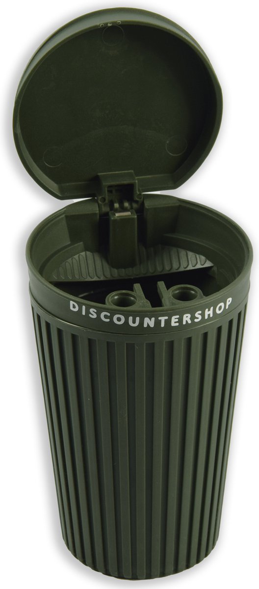 Universele asbak voor in de auto |Asbak met Deksel | voor Bekerhouder ...