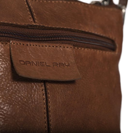 Daniel Ray Leather Crossbody Schoudertas Antiochië Cognac | bol