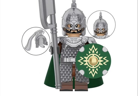 Ridders, Riders of rohan lord of the rings 3 figuren geschikt voor lego ...