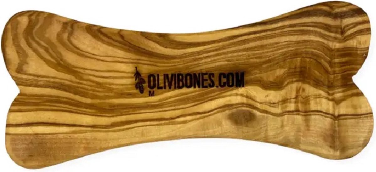 Olivi kauw bot hond - M - hufterproof - natuurlijk product - sterk ...