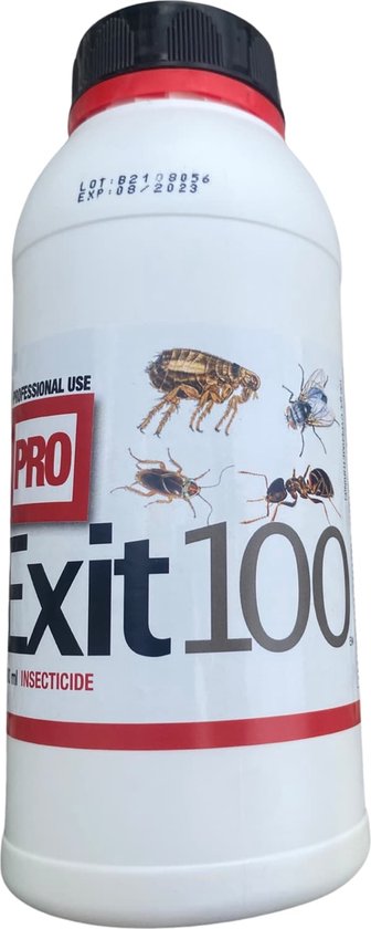 Professioneel insecticide | Vliegende en kruipende insecten | EXIT 100 ...