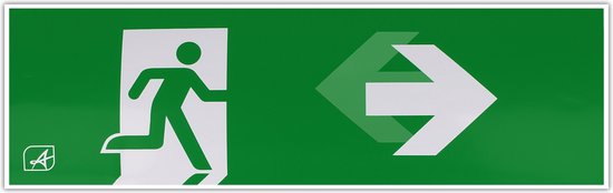 Eagle vluchtroute pictogram pijl rechts en links | bol