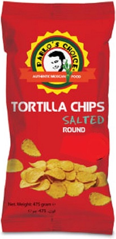 Pablo's Choice Tortilla chips rond, zak 475 gr | bol
