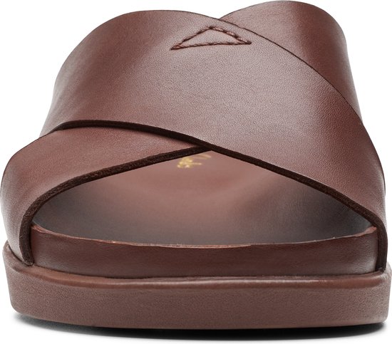 Clarks - Heren - Sunder Wave - G - 4 - british tan lea - maat 7 | bol.com