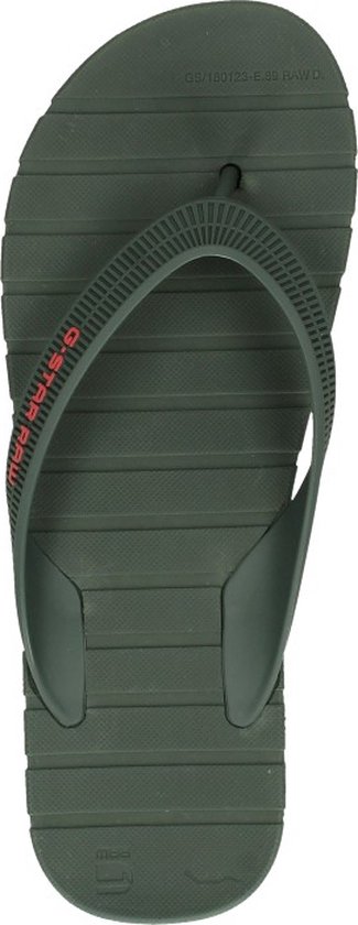 G-Star Raw - Flip-Flop/Slide - Male - Olive - Orange - 40 - Slippers | bol