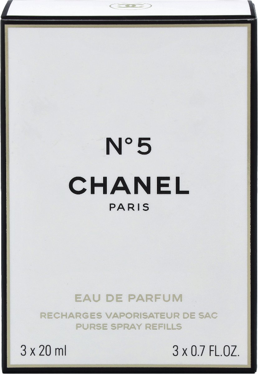 Chanel N5 Eau de Parfum 3 x 20 ml - Navulling | bol.com