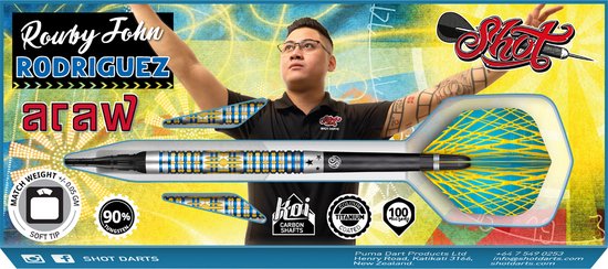 Softtip Shot Rowby-John Rodriquez Araw 90% - 20 | bol