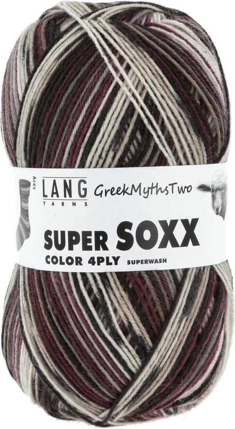 Lang Yarns Super Soxx Greek Myths Two 4 draads 100 gram 0395 | bol