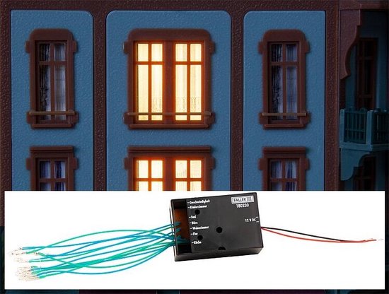 Faller - LED Building lighting with control - FA180678 - modelbouwsets ...