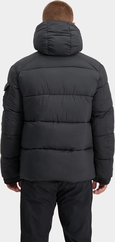Black Bananas Ghost Puffer Jacket black | bol.com