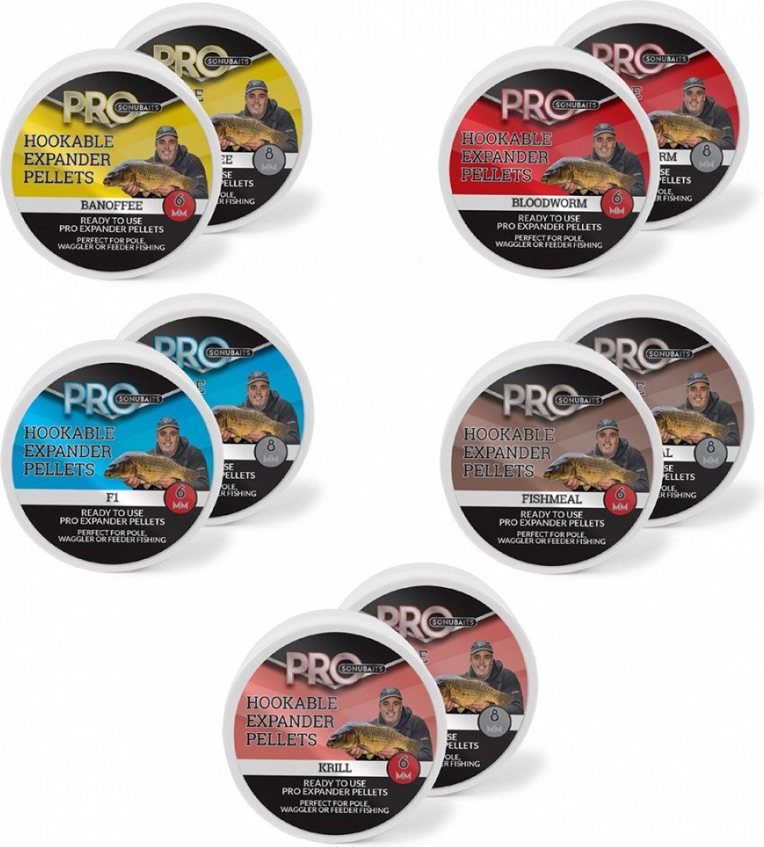 Sonubaits Hookable Expander Pellets 8mm F1 | bol.com