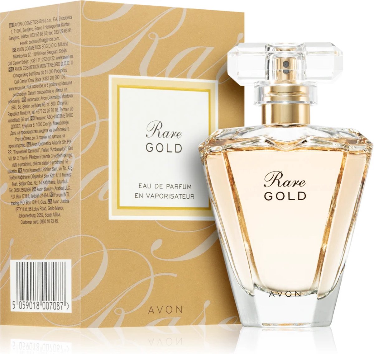 Avon Rare Gold Parfum Dames 50 ML | bol