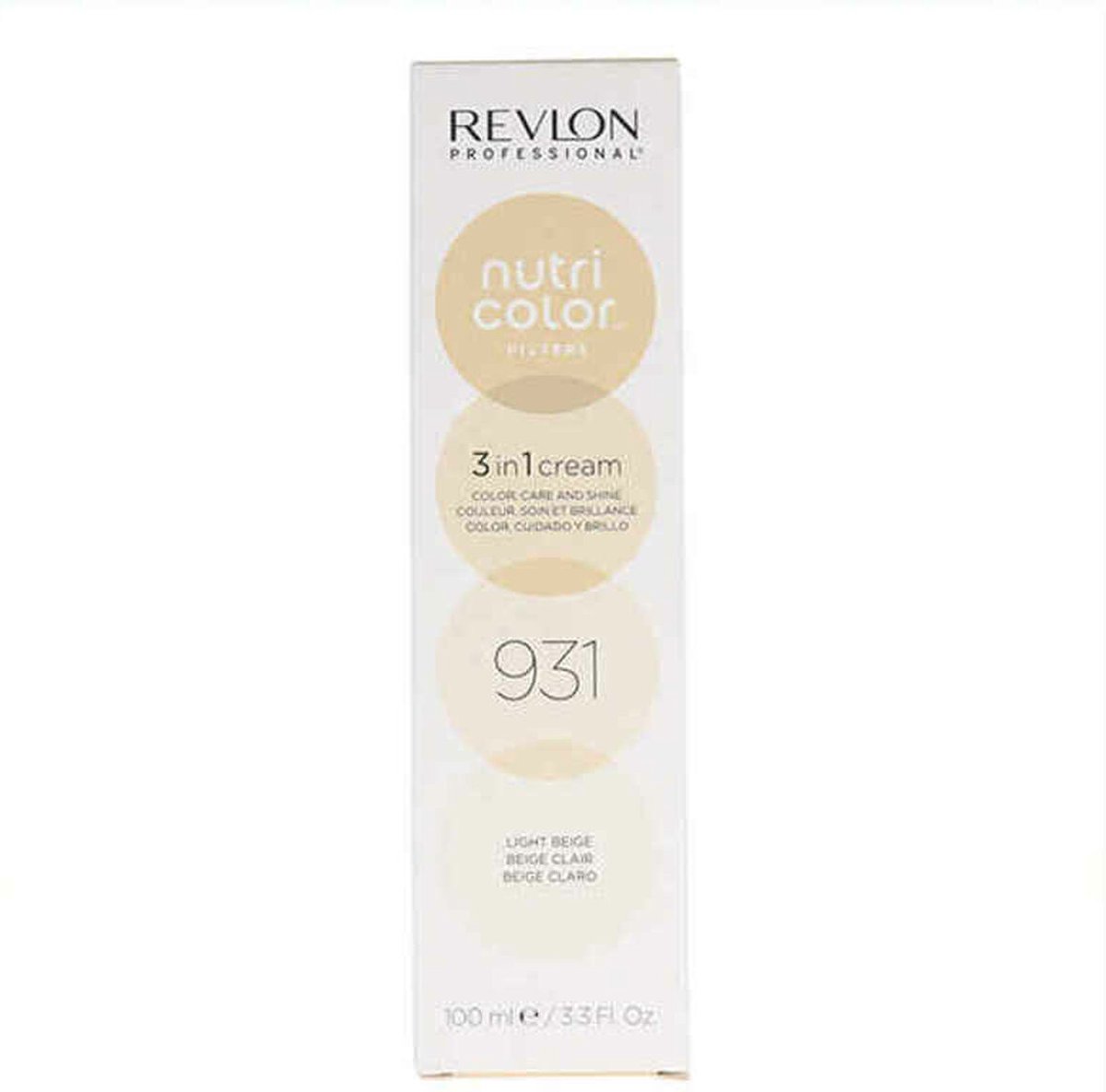 Revlon Haarverf Nutri Color Filters 3 in 1 Cream 931 Light Beige | bol.com