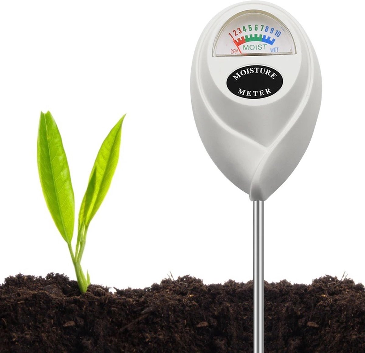 Vochtmeter Voor Planten - Vochtigheidsmeter - Binnen En Buiten ...