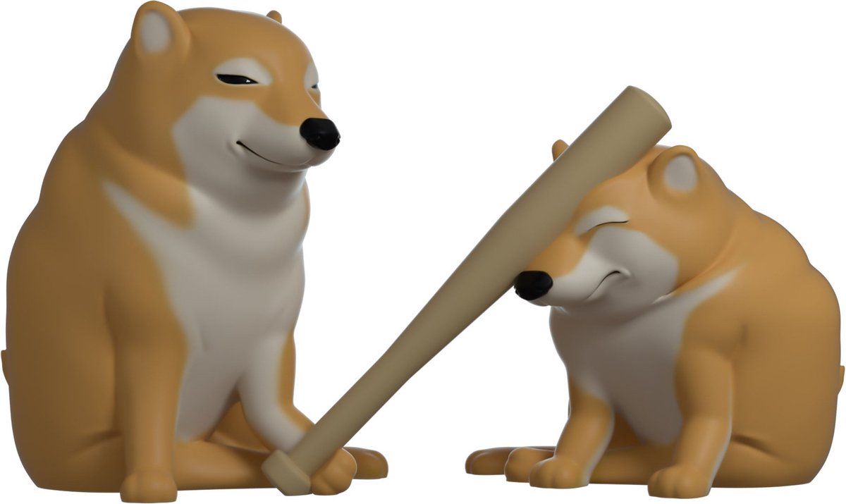 Youtooz Bonk! CHEEMS Shiba Vinyl Figure meme | bol.com