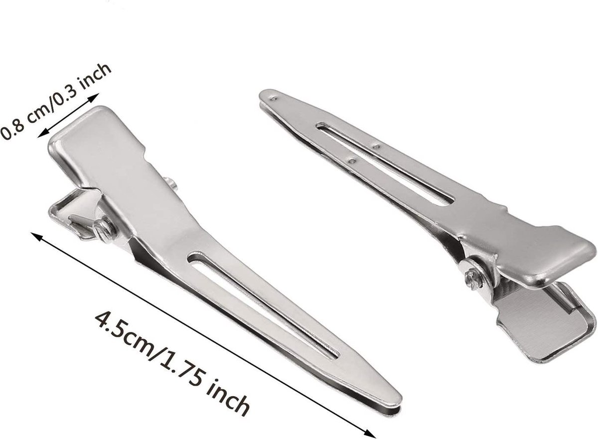 Vardaan Professionele Premium Haarclips- Haar Clips Alligator Klemmen ...