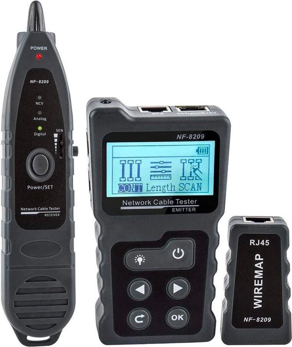 Nofaya® Kabel Tester - Netwerk Tester - STP En UTP - Kabeltester ...