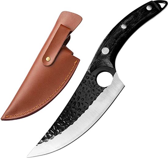green-goose® Vleesmes Keukenmes | 28 cm | Zwaar Professioneel Koksmes ...