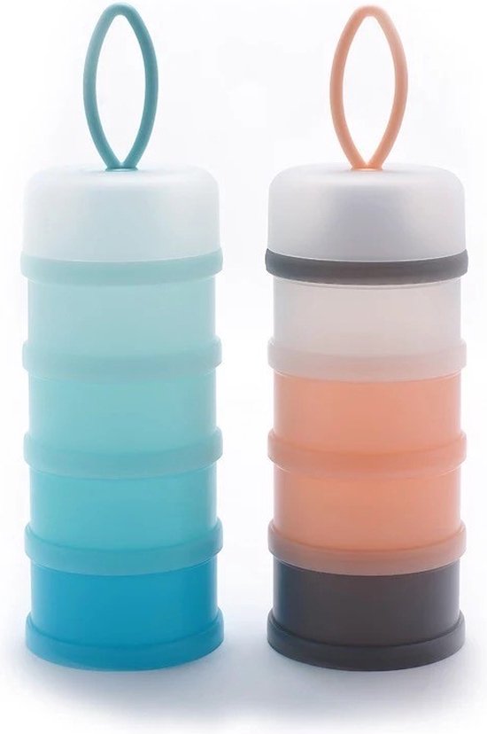 Jinius ® - Melkpoeder Toren - Melkpoeder Doseerdoosjes - Babyvoeding ...