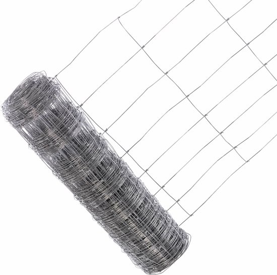 Schapengaas 80cm 30cm 2.40/2.40mm 50m Verzinkt zwaar | bol.com