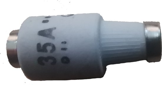 Zekering 35A traag - voor 25A passchroef - DII D2 - 25 stuks | bol