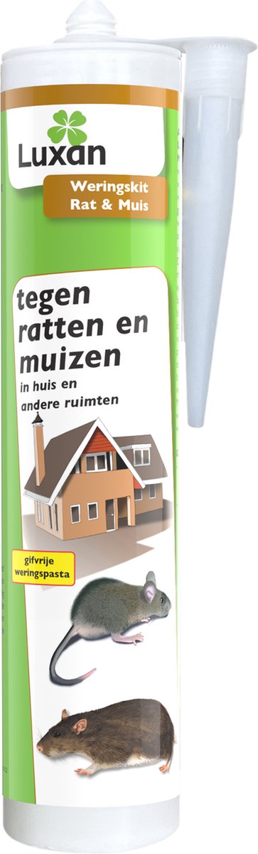 Luxan Weringskit Rat & Muis - tegen ratten en muizen in huis en andere ...