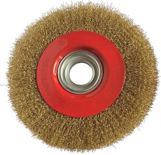 Staalborstel KS TOOLS - 150 x 20 x 32mm - 500.8463 | bol.com