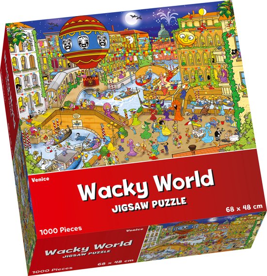 Goliath Wacky World PUZZEL Venice 1000 stukjes | bol