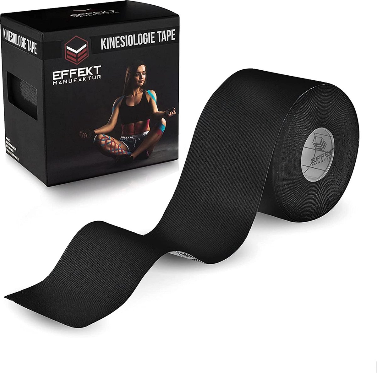 Effekt Manufaktur® Kinesiologie Tape Rol (5m x 5cm) in diverse kleuren ...