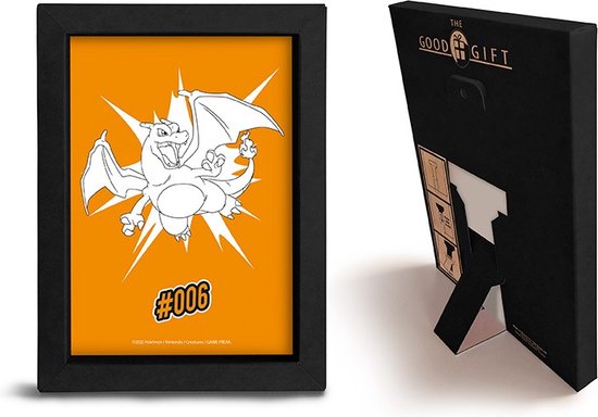 Pokemon Frame Kraft 15x20cm Pop Color Charizard | bol