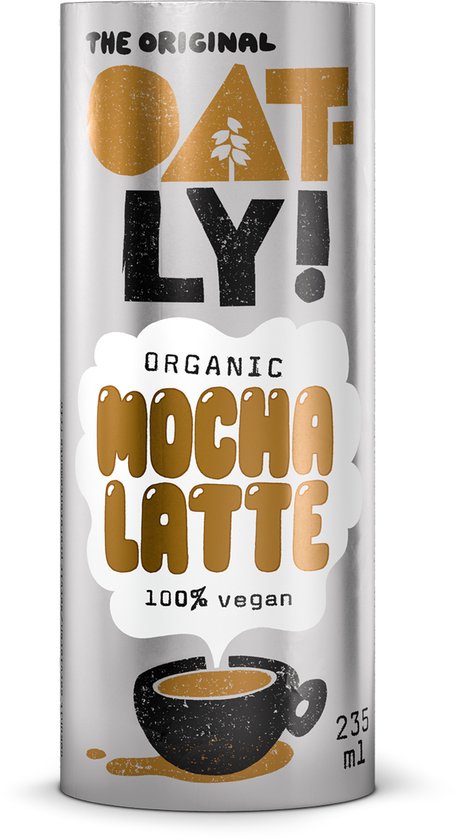Oatly Mocha Latte Organic 235 ml | bol.com Oatly Mocha Latte Organic 235 ml | bol.com