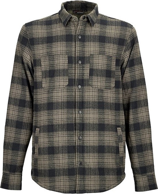 Gevavi Workwear - GW40 gevoerd flanel vest bruin | bol.com