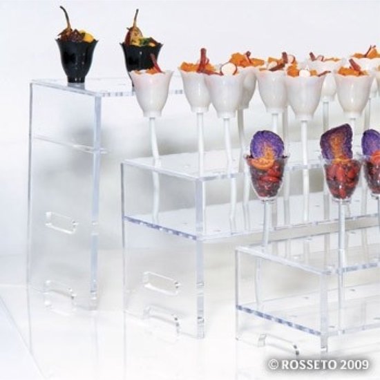 3-delig Rosseto Display voor 90 Bloemknoppen 82 x 53 cm - Hoogte 29 cm ...