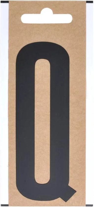 ProPlus Letter Etiket / Sticker "Q" - Hoogte 10 cm | bol