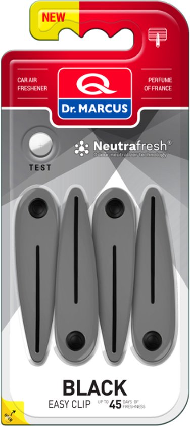 Dr. Marcus Easy Clip Black luchtverfrisser met neutrafresh technologie ...