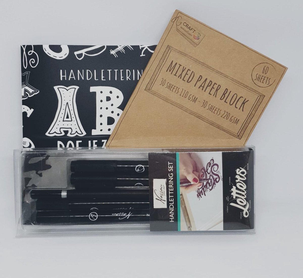 Handlettering starterset ABC - Compleet starterspakket voor ...