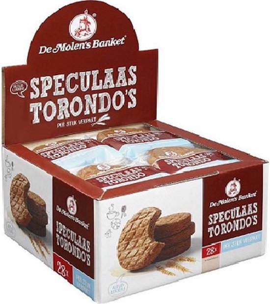 De molen speculaas torondo's verpakt | bol