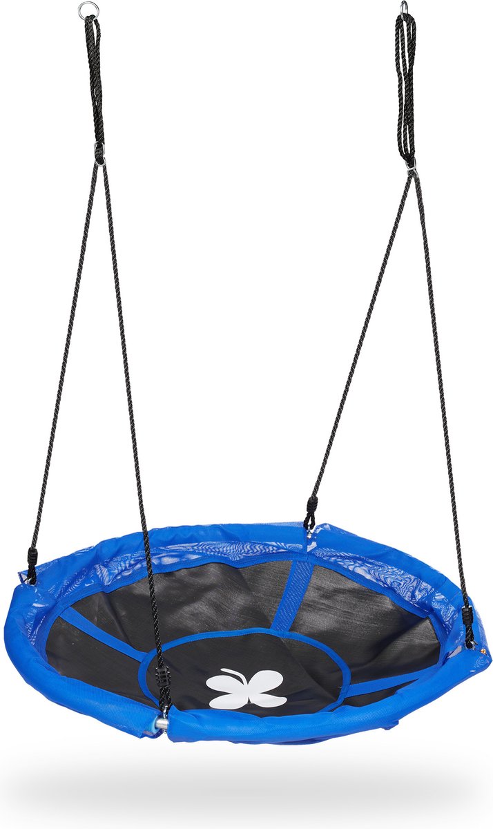 Relaxdays nestschommel rond - 100 kg - outdoor schommel ...
