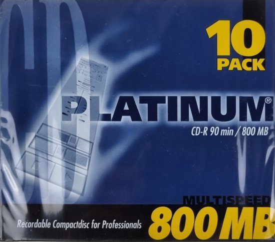 Bestmedia CD-R 800 MB, 10 Pcs. 10 stuk(s) | bol.com