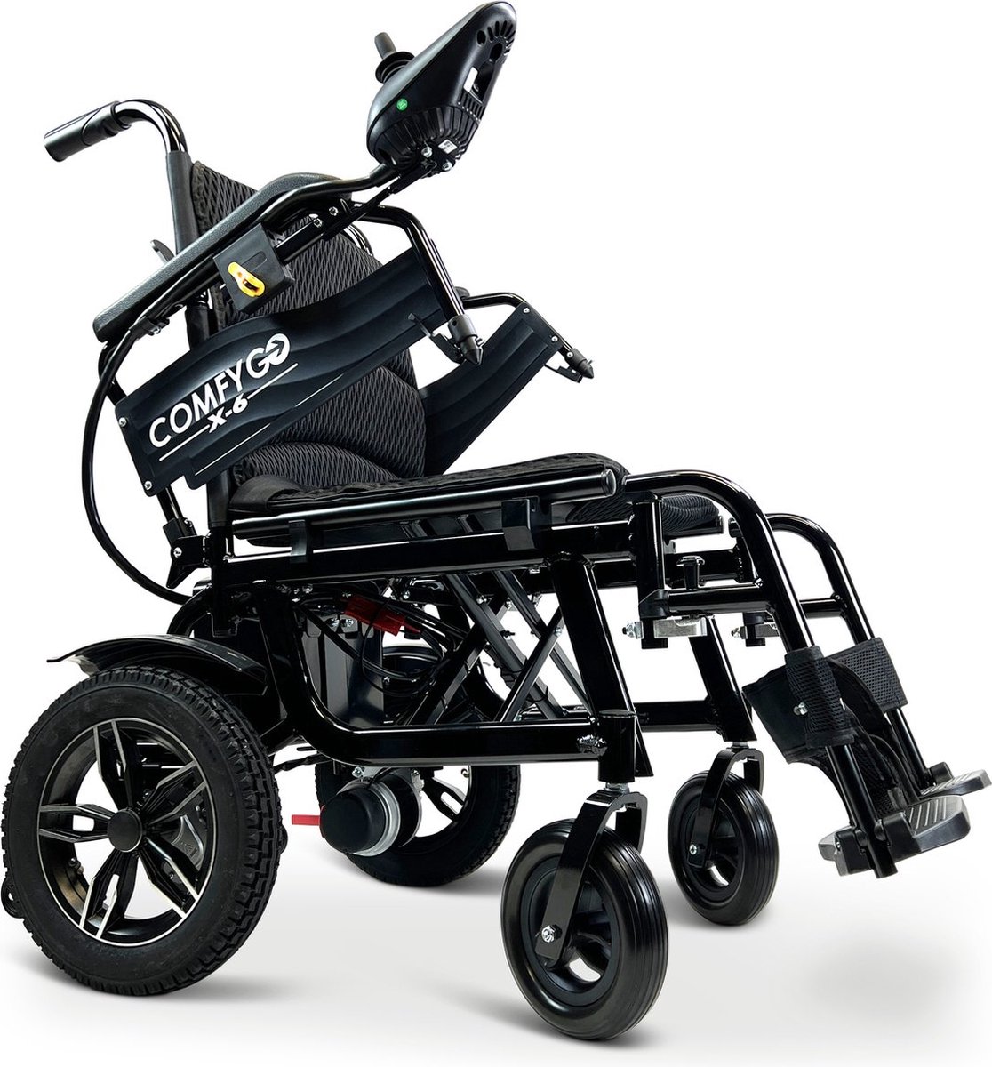 COMFYGO X-6 Elektrische Lichtgewicht Opvouwbare Rolstoel, Elektrische ...
