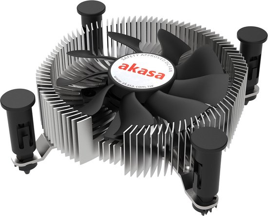Akasa Intel LGA1700 low profile copper core cooler | bol