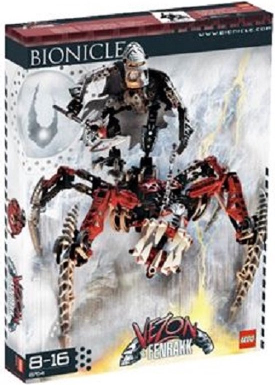 Lego Bionicle Warriors 8764 Vezon & Fenrakk | bol