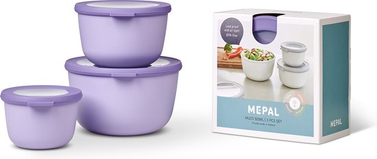 Mepal - Multikom Cirqula 3-delige set (500 + 1000 + 2000 ml) - Mag in ...